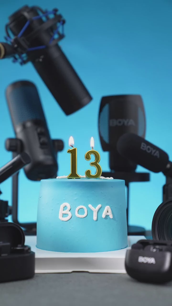 🎂Happy BOYA 13th Anniversary!